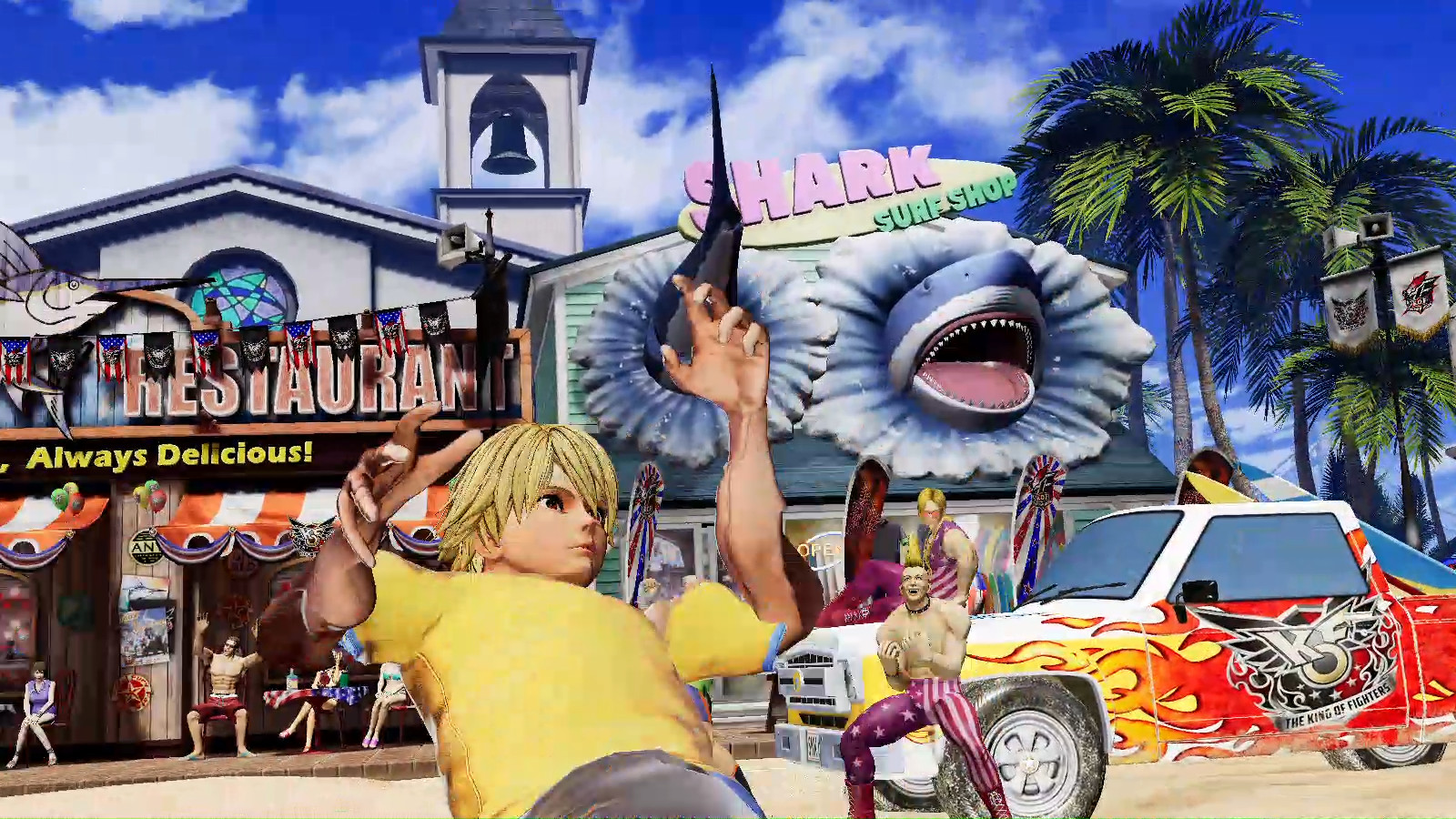 2001 Rock Mod for The King of Fighters XV | KoFXV Mods