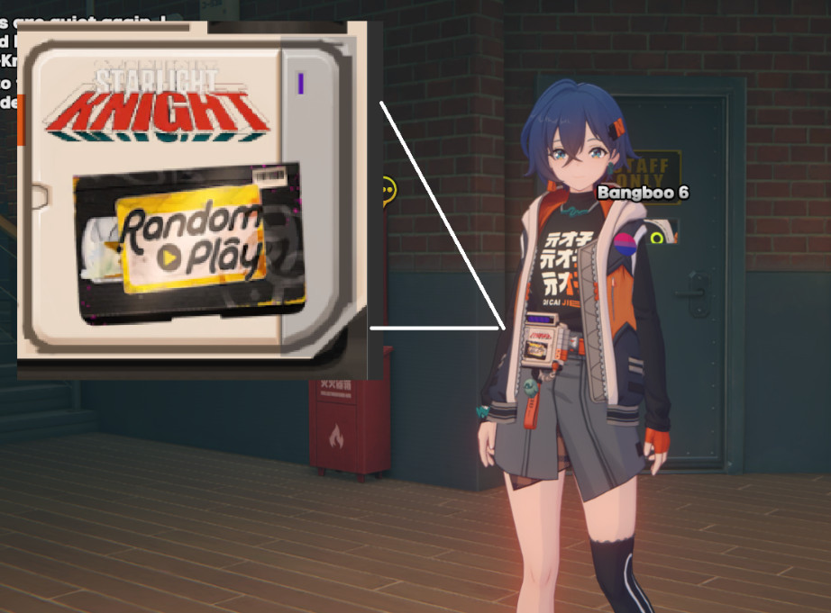 Belle pins + stickers Mod for Zenless Zone Zero | ZZZ Mods