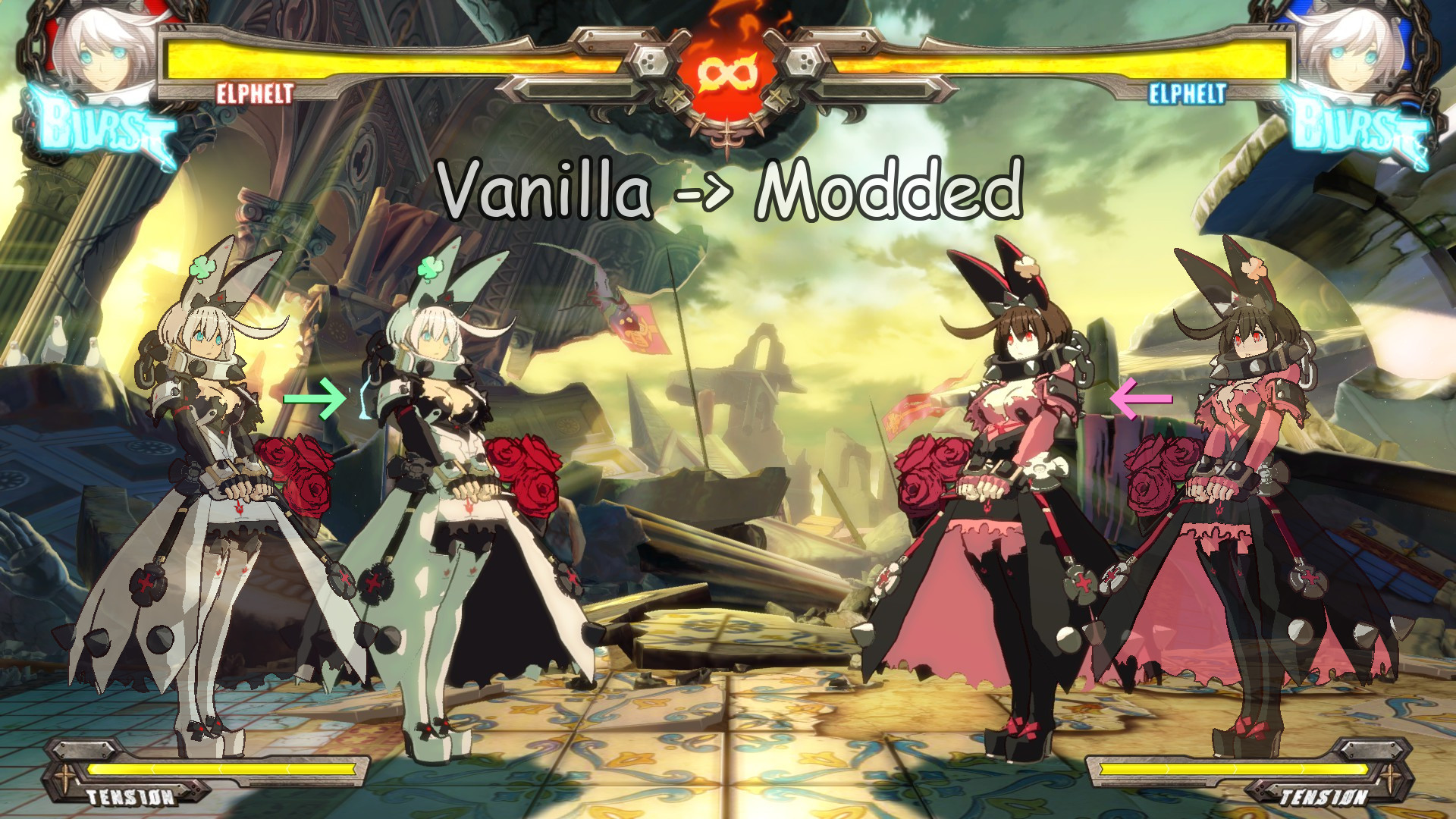 Plus-Sized Elphelt Mod for Guilty Gear Xrd Rev 2 | GGXrd Mods