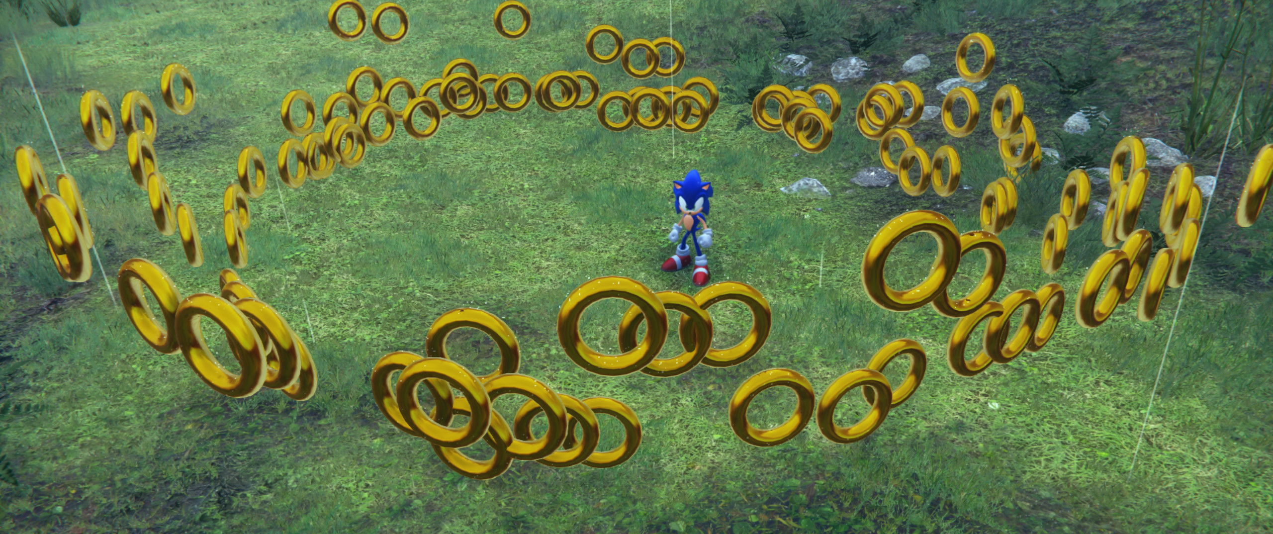 Bigger Cyloop Ring Drop. Mod for Sonic Frontiers | Frontiers Mods