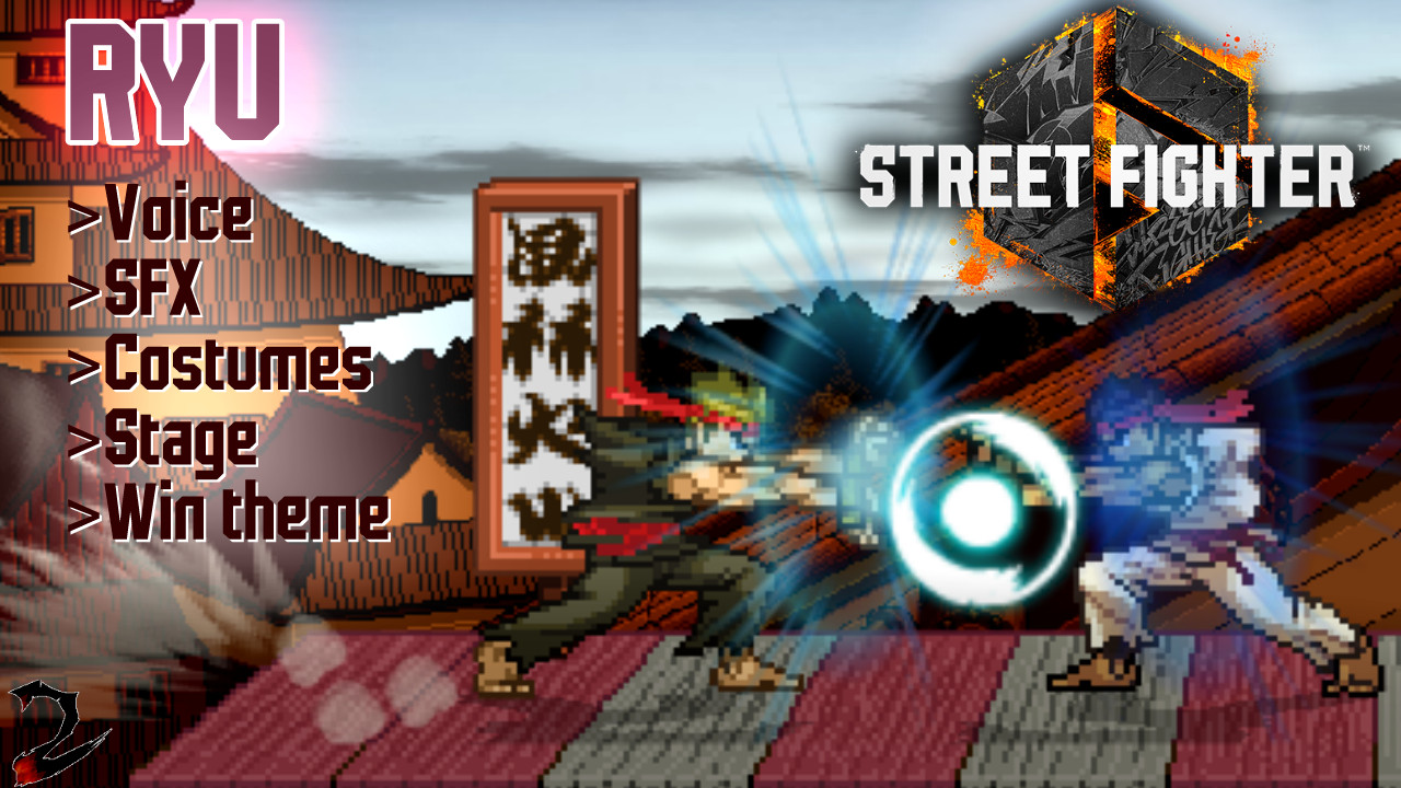 [Beta 1.4.0.1] Ryu - SF6 Edition Mod for Super Smash Flash 2 | SSF2 Mods