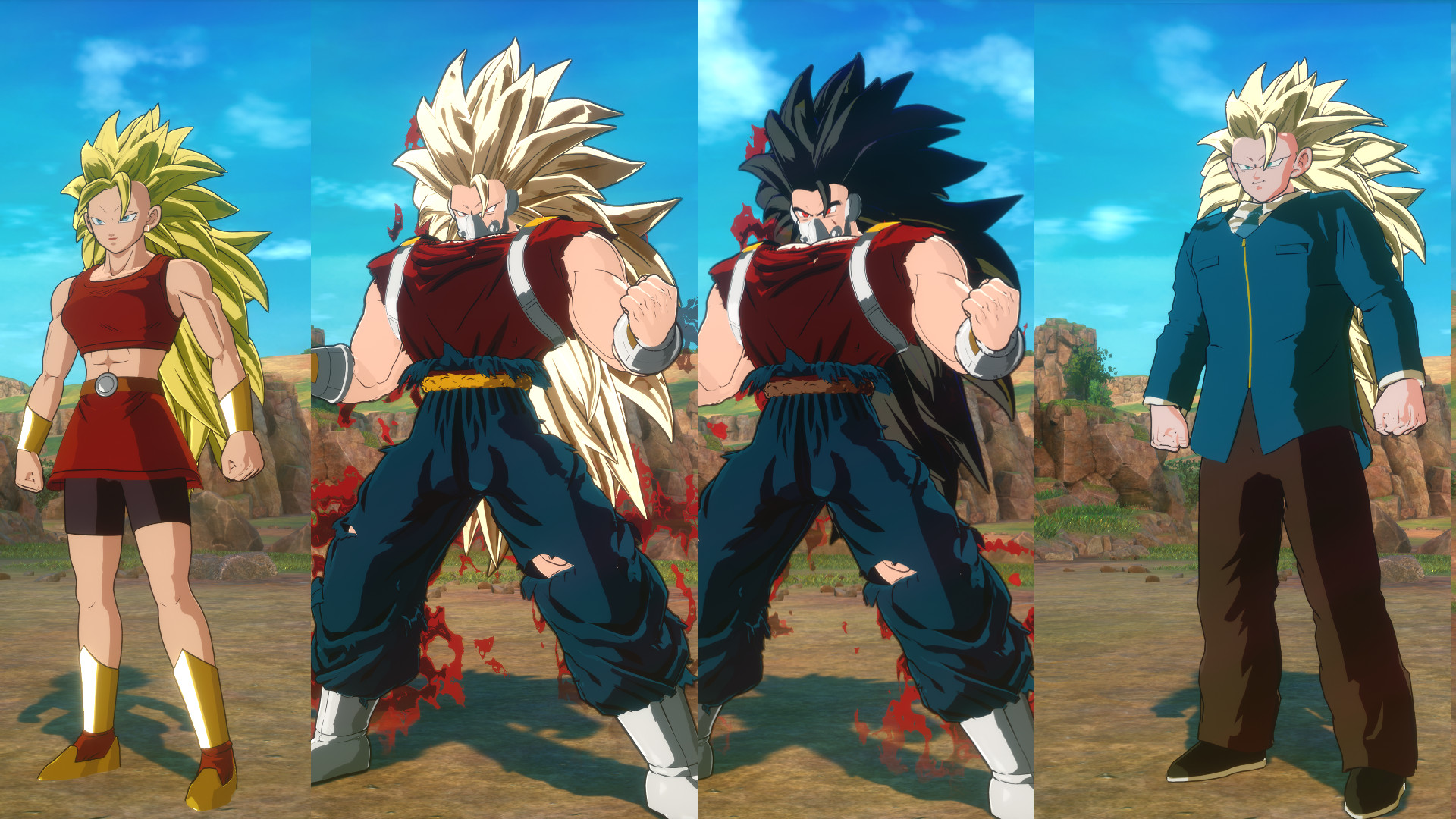 [DBColorZ] LeanMB56 SSJ Hair Mod for Dragon Ball: Sparking! ZERO | DBSZ ...
