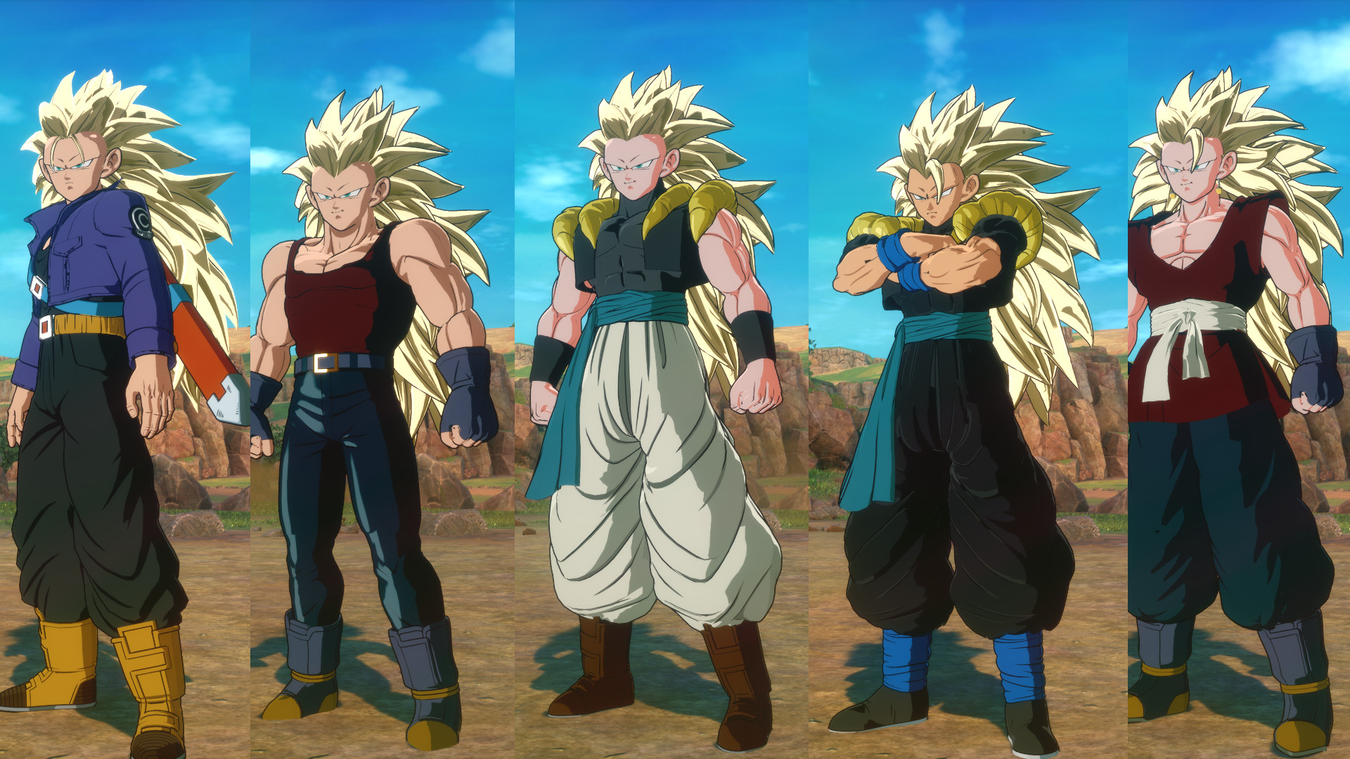 [DBColorZ] LeanMB56 SSJ Hair Mod for Dragon Ball: Sparking! ZERO | DBSZ ...