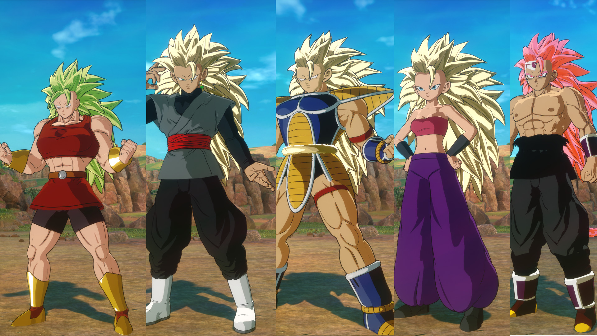 [DBColorZ] LeanMB56 SSJ Hair Mod for Dragon Ball: Sparking! ZERO | DBSZ ...