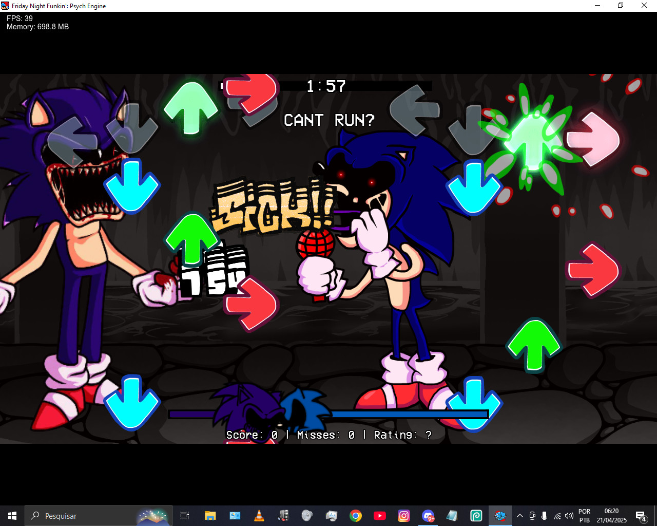 fnf Battle Sonic.exes New You Can't Run Encore V5 Mod for Friday Night ...