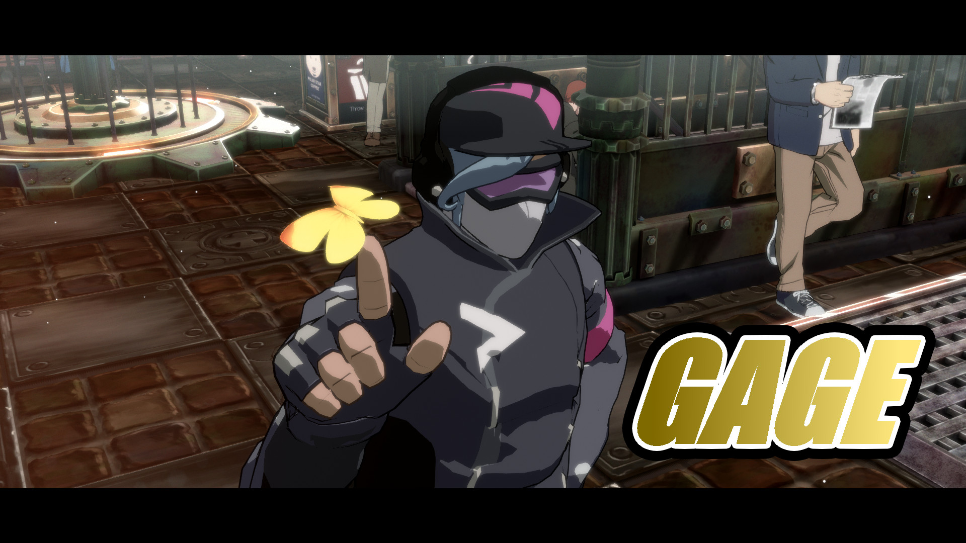 Gage (Fortnite) over Axl Low Mod for GUILTY GEAR -STRIVE- | GGST Mods