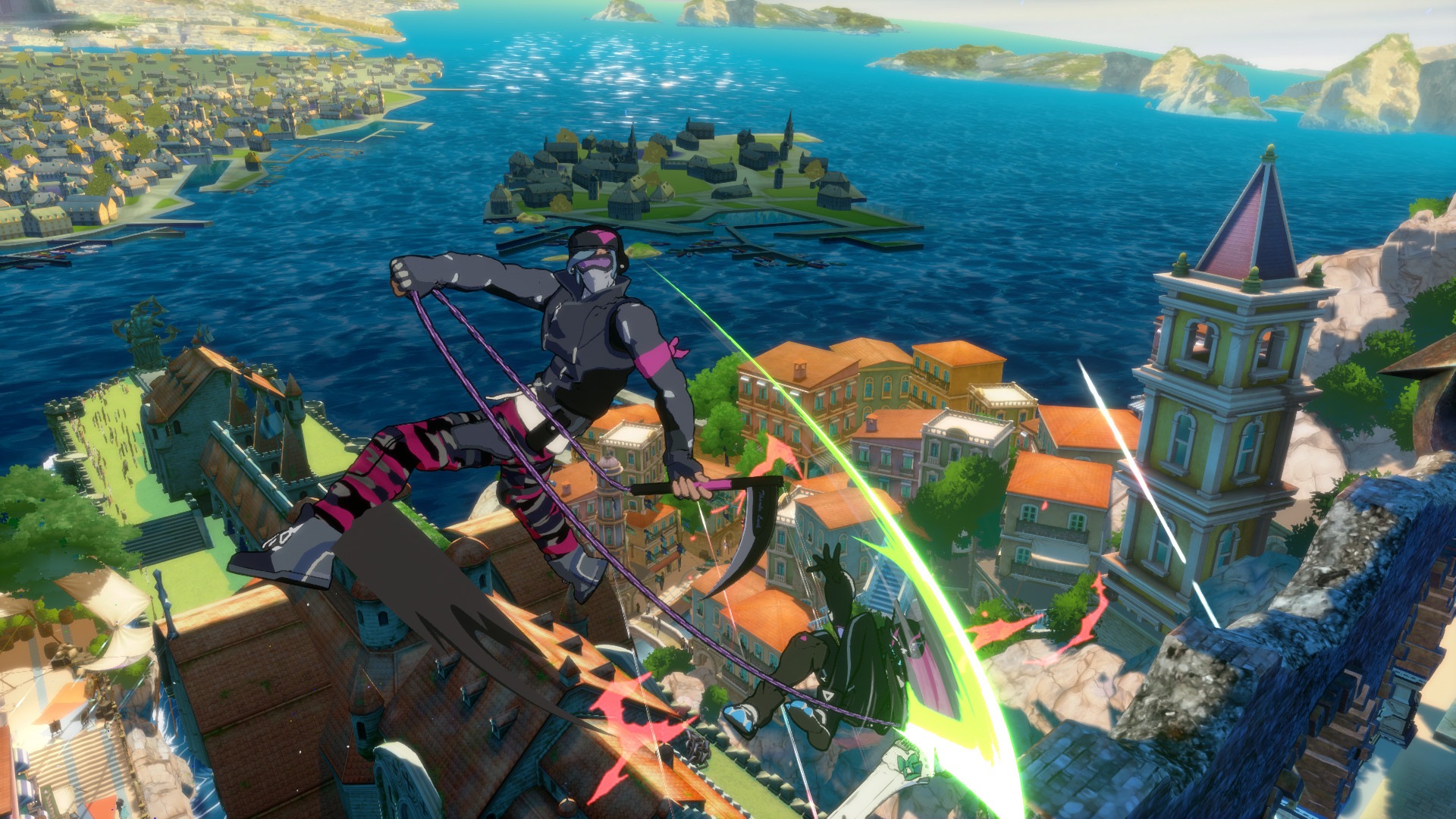 Gage (Fortnite) over Axl Low Mod for GUILTY GEAR -STRIVE- | GGST Mods