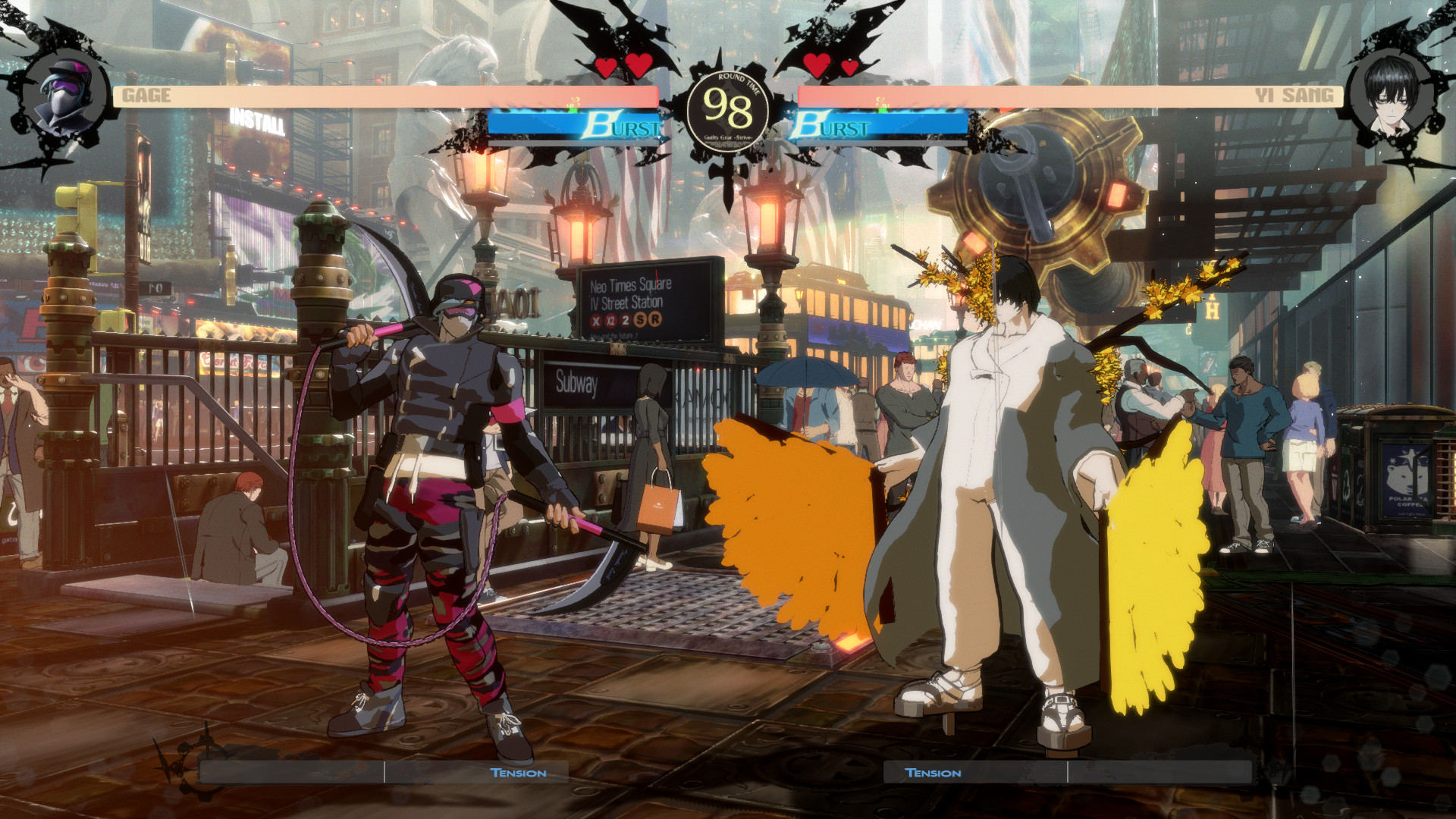 Gage (Fortnite) over Axl Low Mod for GUILTY GEAR -STRIVE- | GGST Mods