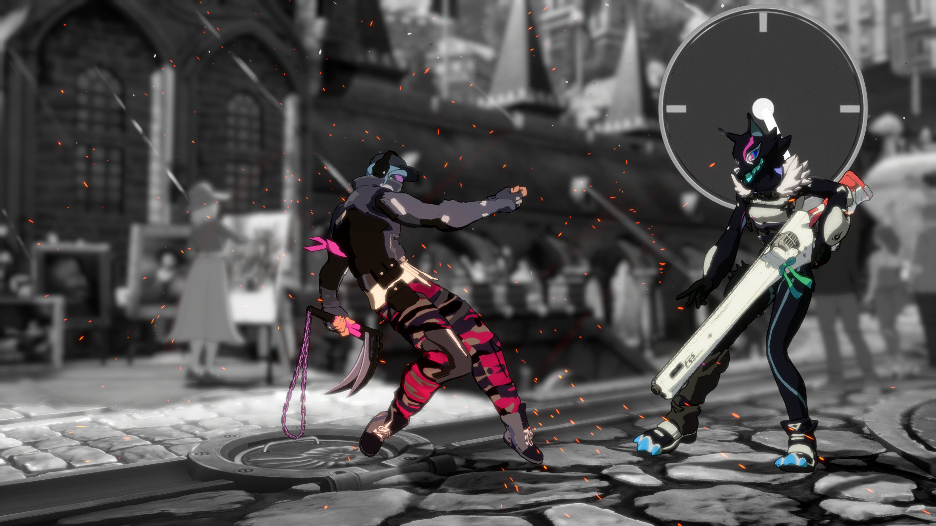 Gage (Fortnite) over Axl Low Mod for GUILTY GEAR -STRIVE- | GGST Mods