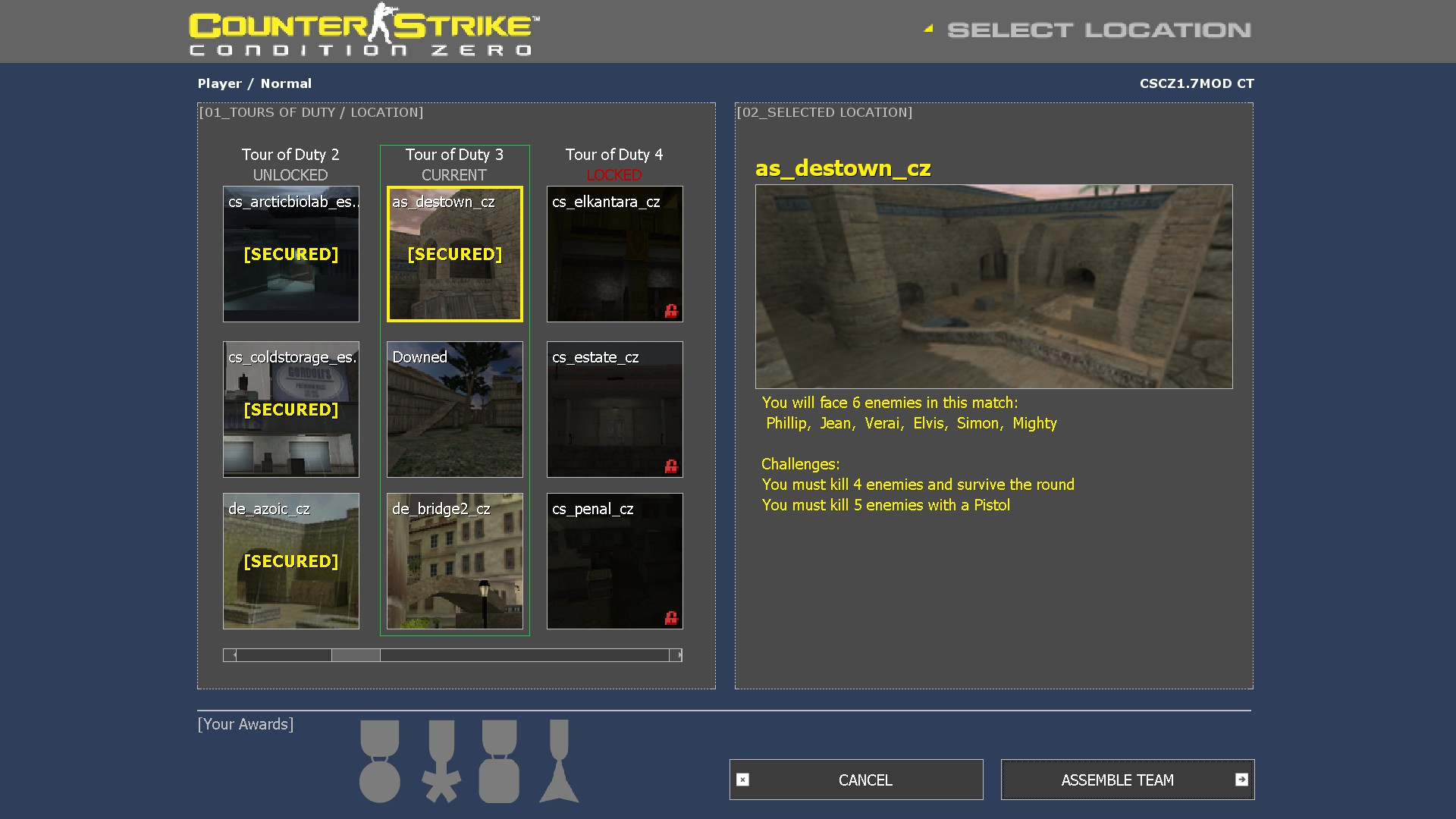 Counter-Strike: Condition Zero 1.7 MOD (port) Mod for Counter-Strike ...