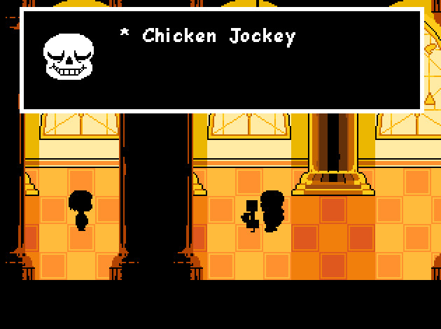 Chicken Jockey Mod for UNDERTALE | UT Mods