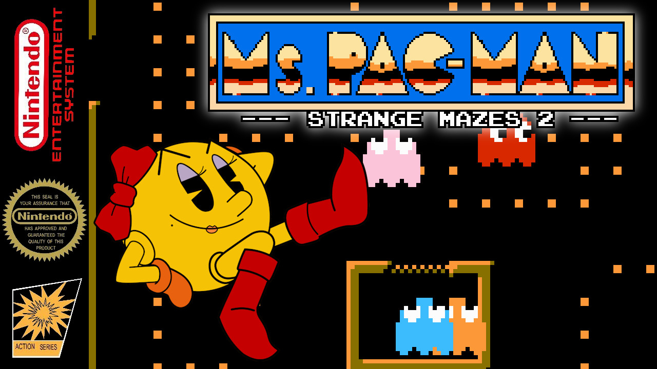 Ms. Pac Man - Strange Mazes 2 Mod for Ms. Pac-Man | MsPacMan Mods