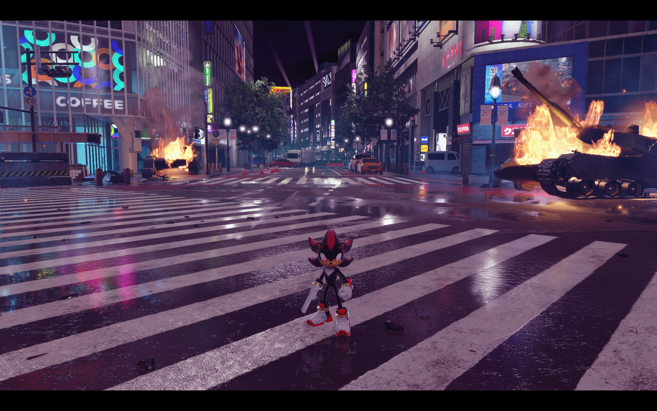 shadow with a GUN Mod for Shadow Generations | SXSGShadow Mods