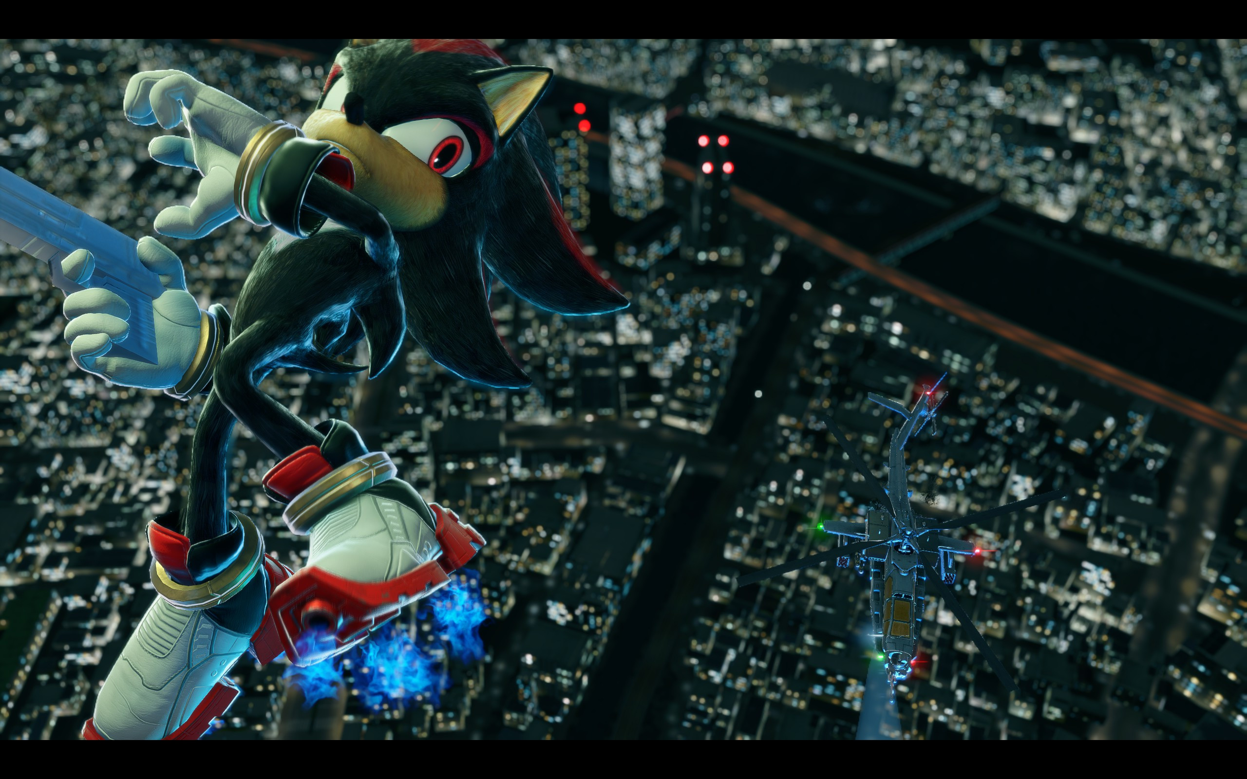 shadow with a GUN Mod for Shadow Generations | SXSGShadow Mods