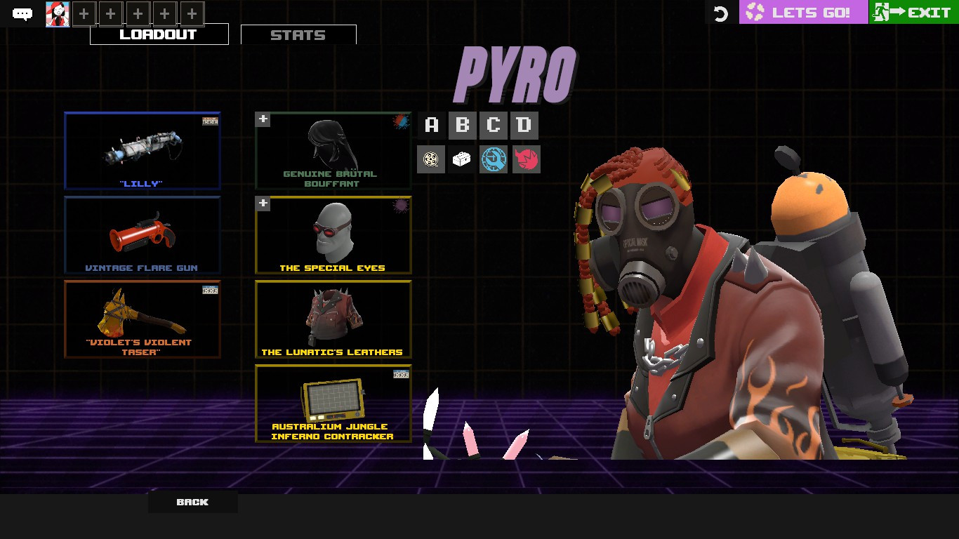 Braids for pyro v2 Mod for Team Fortress 2 | TF2 Mods