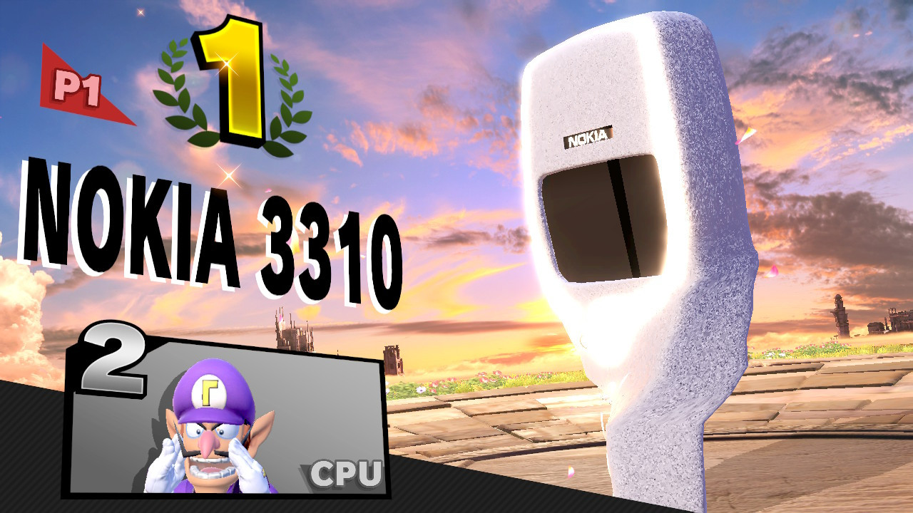 Nokia 3310 Skin (UI+Voice) Mod for Super Smash Bros. Ultimate | SSBU Mods