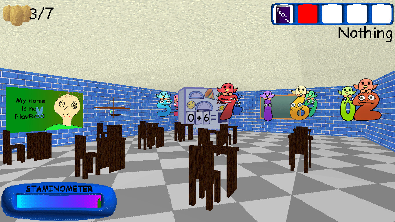 The Waldi's Funhouse Reconstruction Project Mod for Baldi's Basics ...