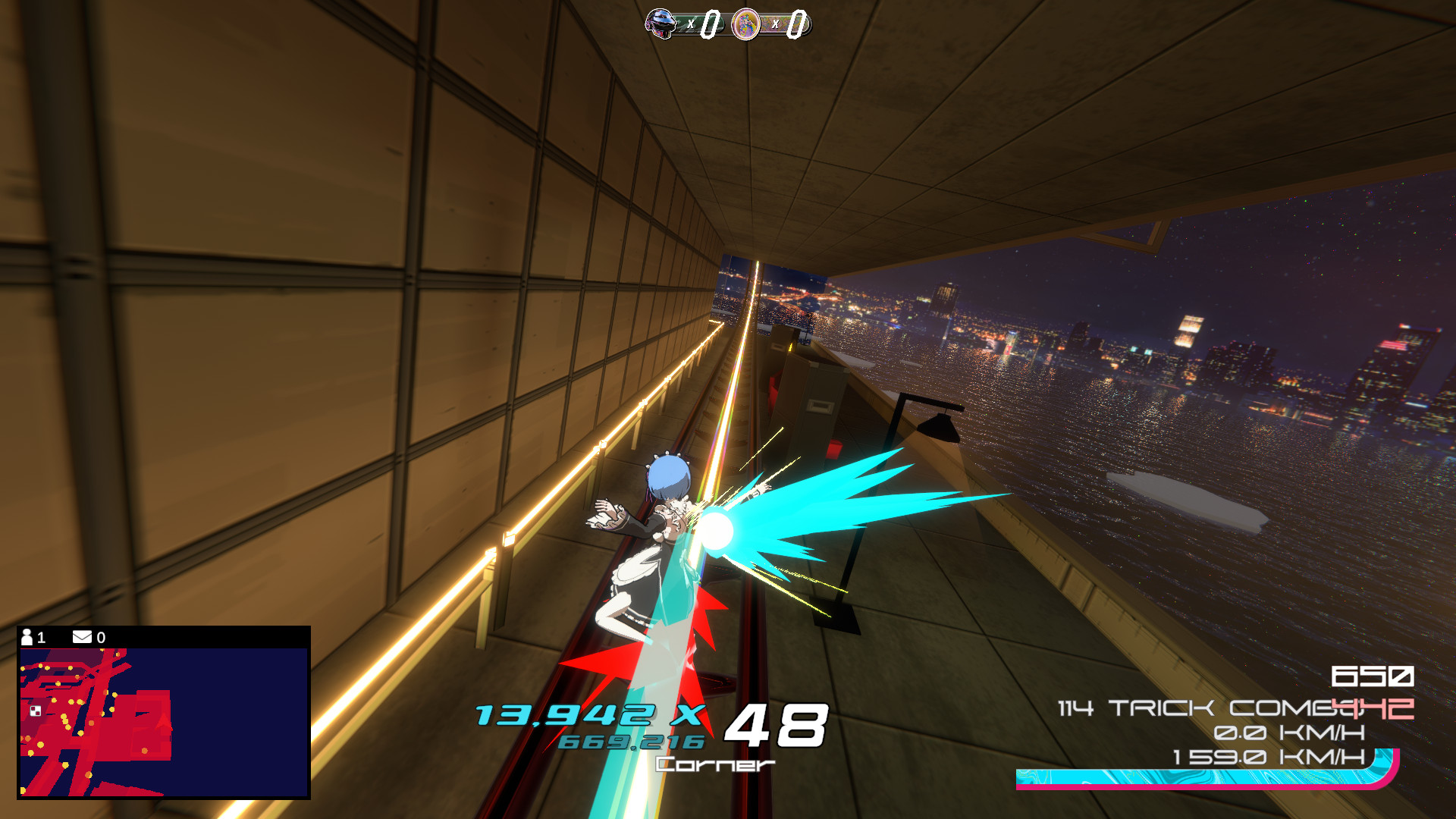 Rem (Re:Zero) Mod for Bomb Rush Cyberfunk | BRC Mods