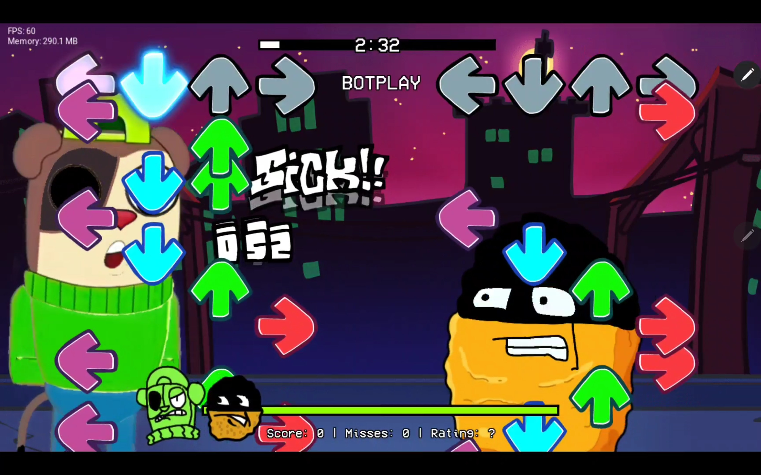 Twistedtoes plus edition (modified) Mod for Friday Night Funkin' | FNF Mods