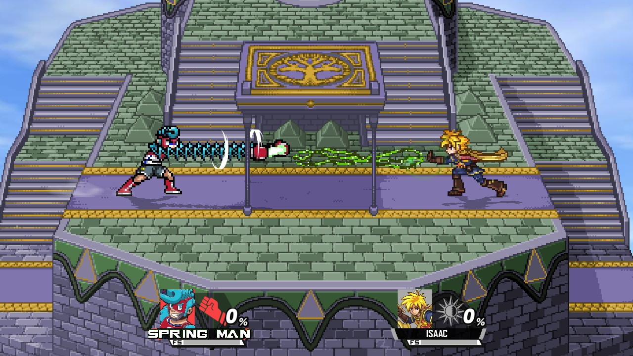 Spring Man - The Bouncer (CMC+8/SSBC 0.9.5) Mod for Super Smash Bros ...