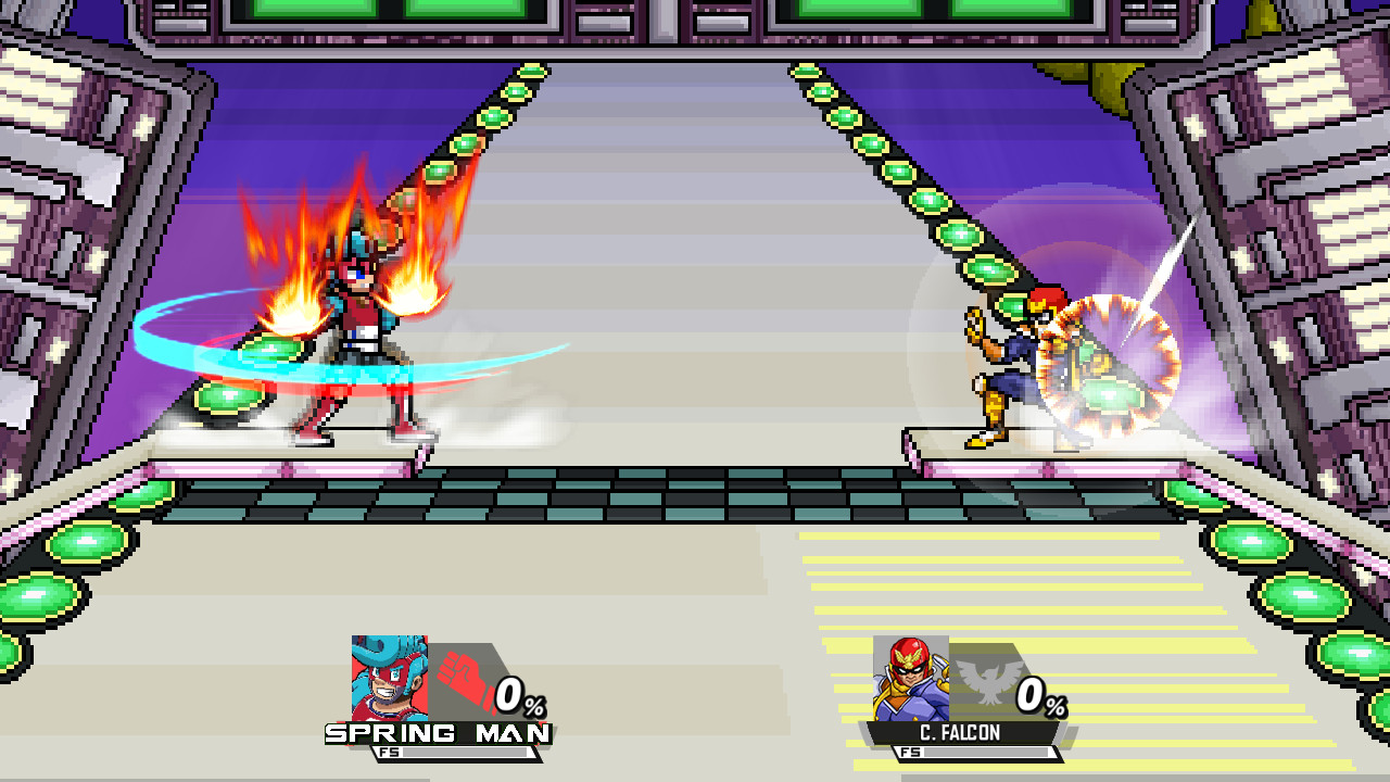 Spring Man - The Bouncer (CMC+8/SSBC 0.9.5) Mod for Super Smash Bros ...