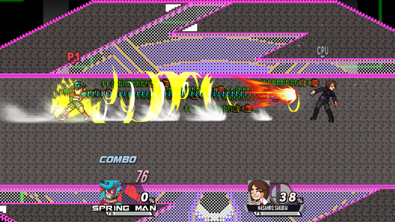 Spring Man - The Bouncer (CMC+8/SSBC 0.9.5) Mod for Super Smash Bros ...