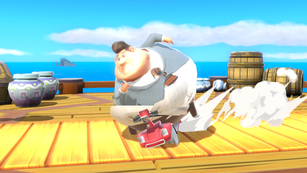 Mayor Shelbourne (Fat) Mod for Super Smash Bros. Ultimate | SSBU Mods