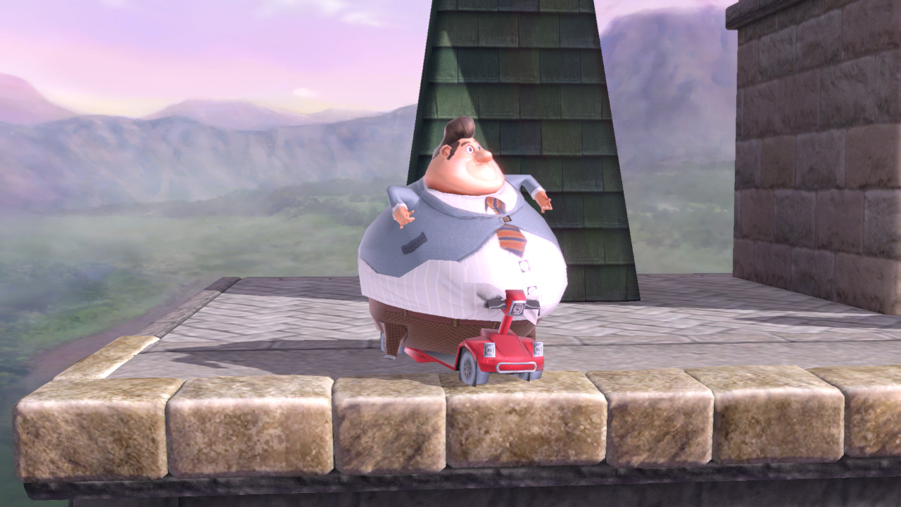 Mayor Shelbourne (Fat) Mod for Super Smash Bros. Ultimate | SSBU Mods