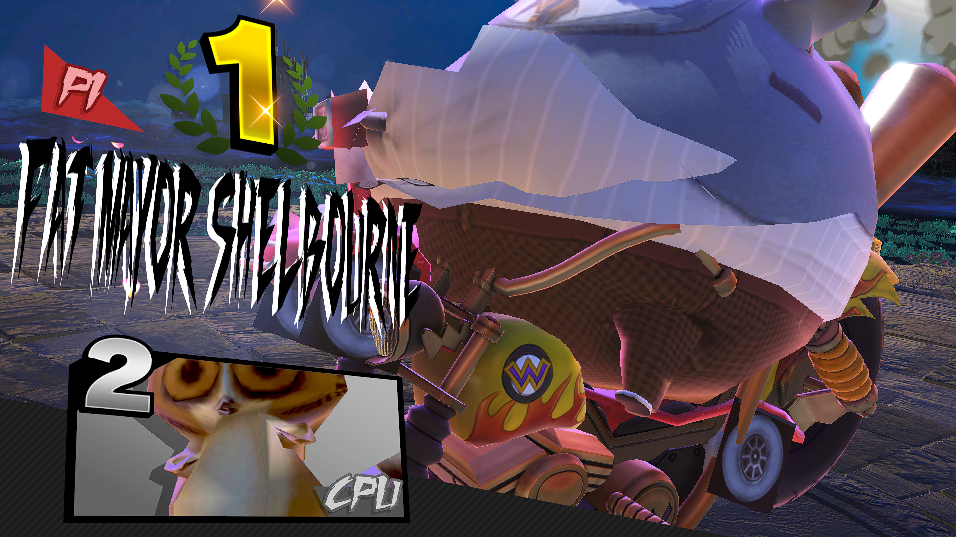 Mayor Shelbourne (Fat) Mod for Super Smash Bros. Ultimate | SSBU Mods