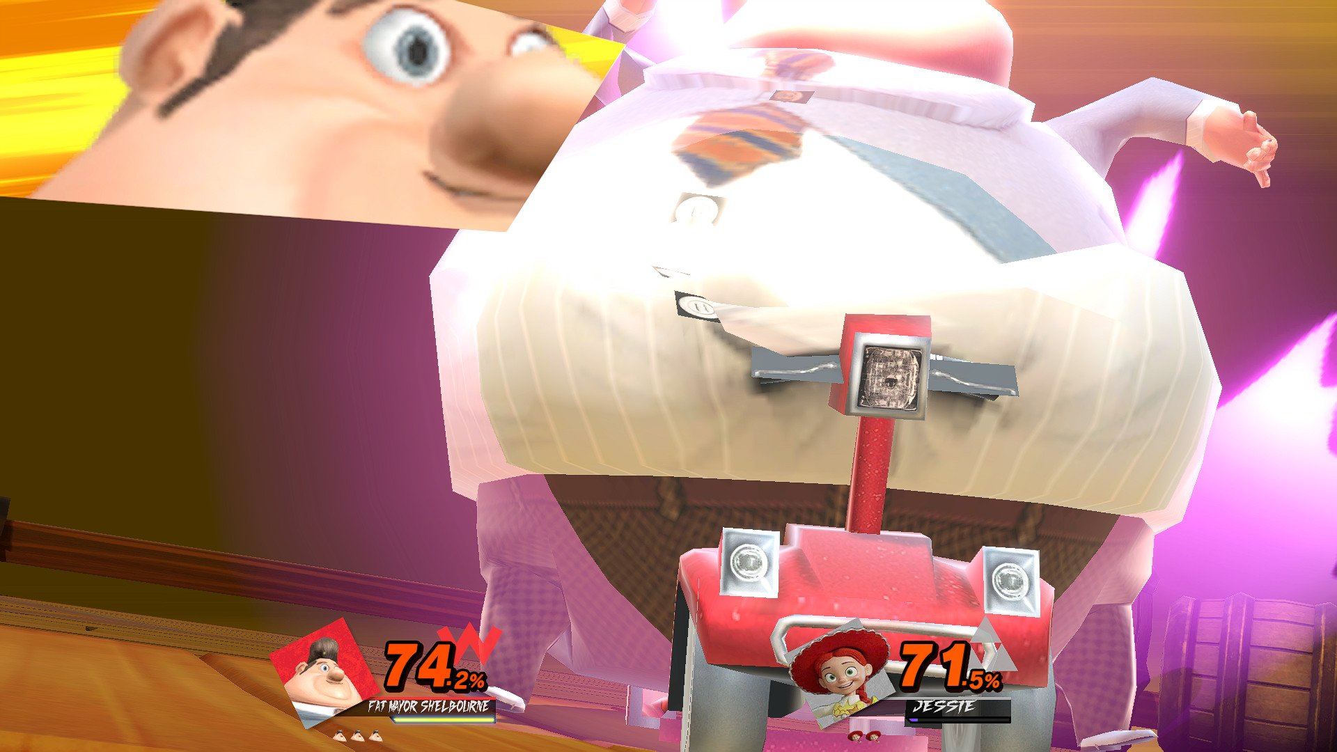 Mayor Shelbourne (Fat) Mod for Super Smash Bros. Ultimate | SSBU Mods