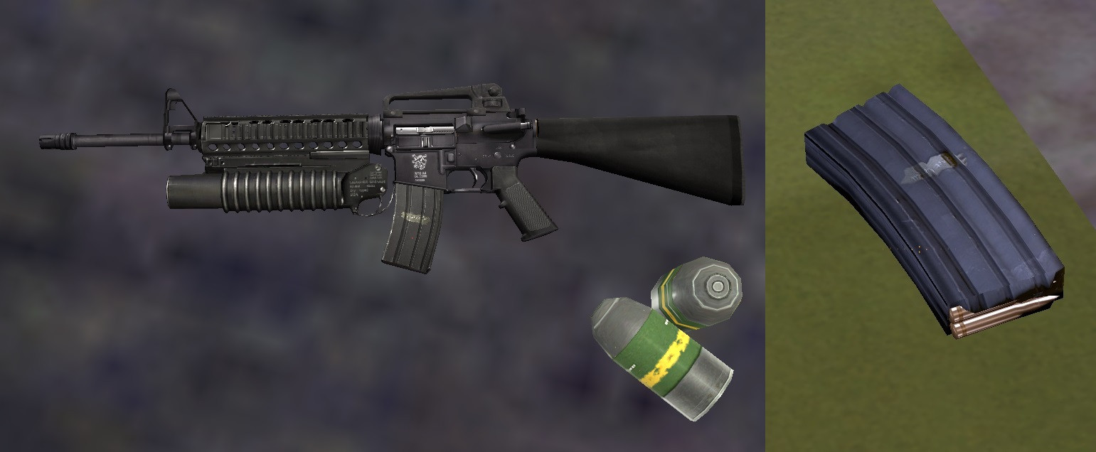 M16A4 with Iron Sight / Aimpoint Mod for Half-Life: Source | HL:S Mods