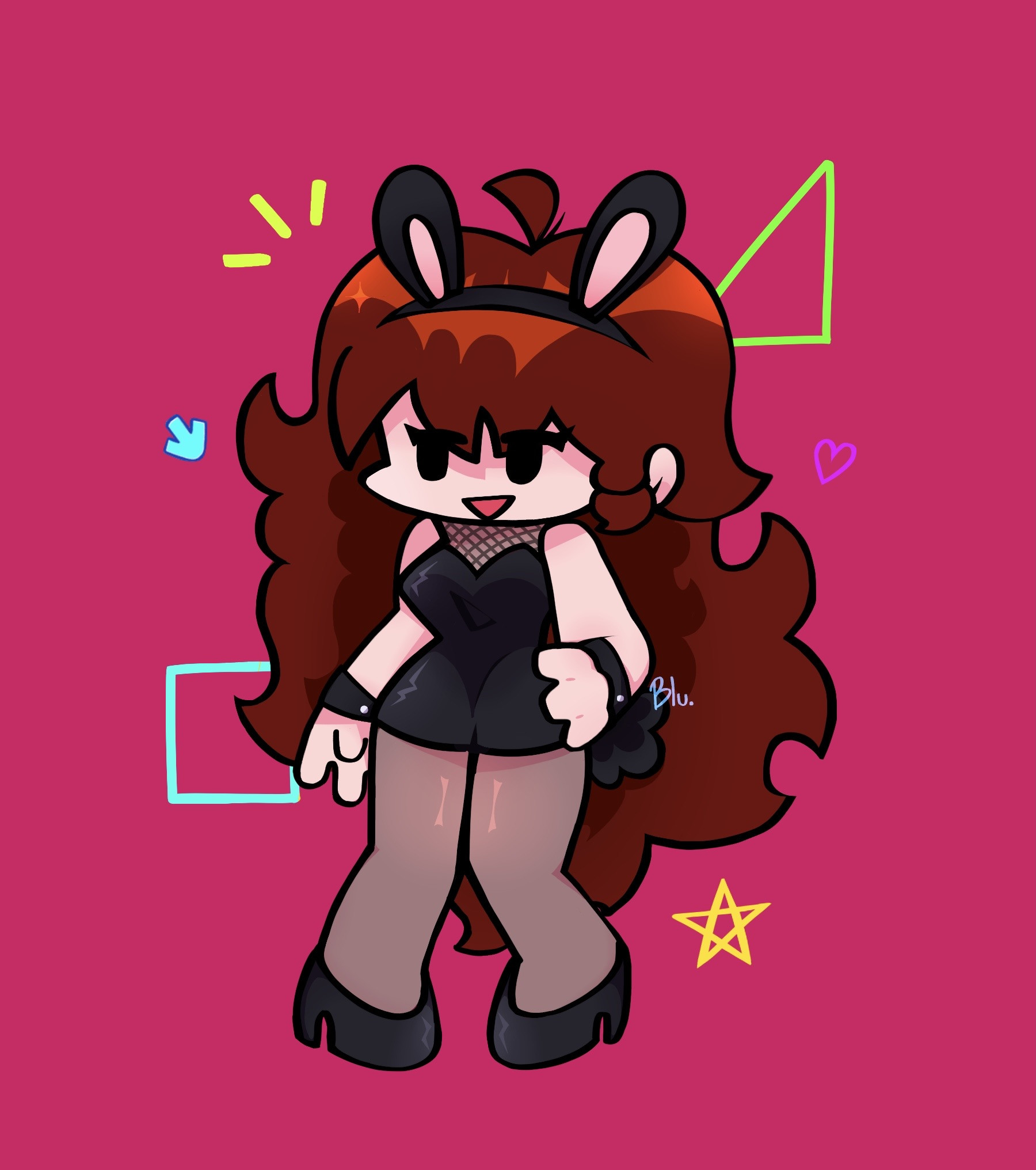 bunny gf + fla 2025 Mod for Friday Night Funkin' | FNF Mods