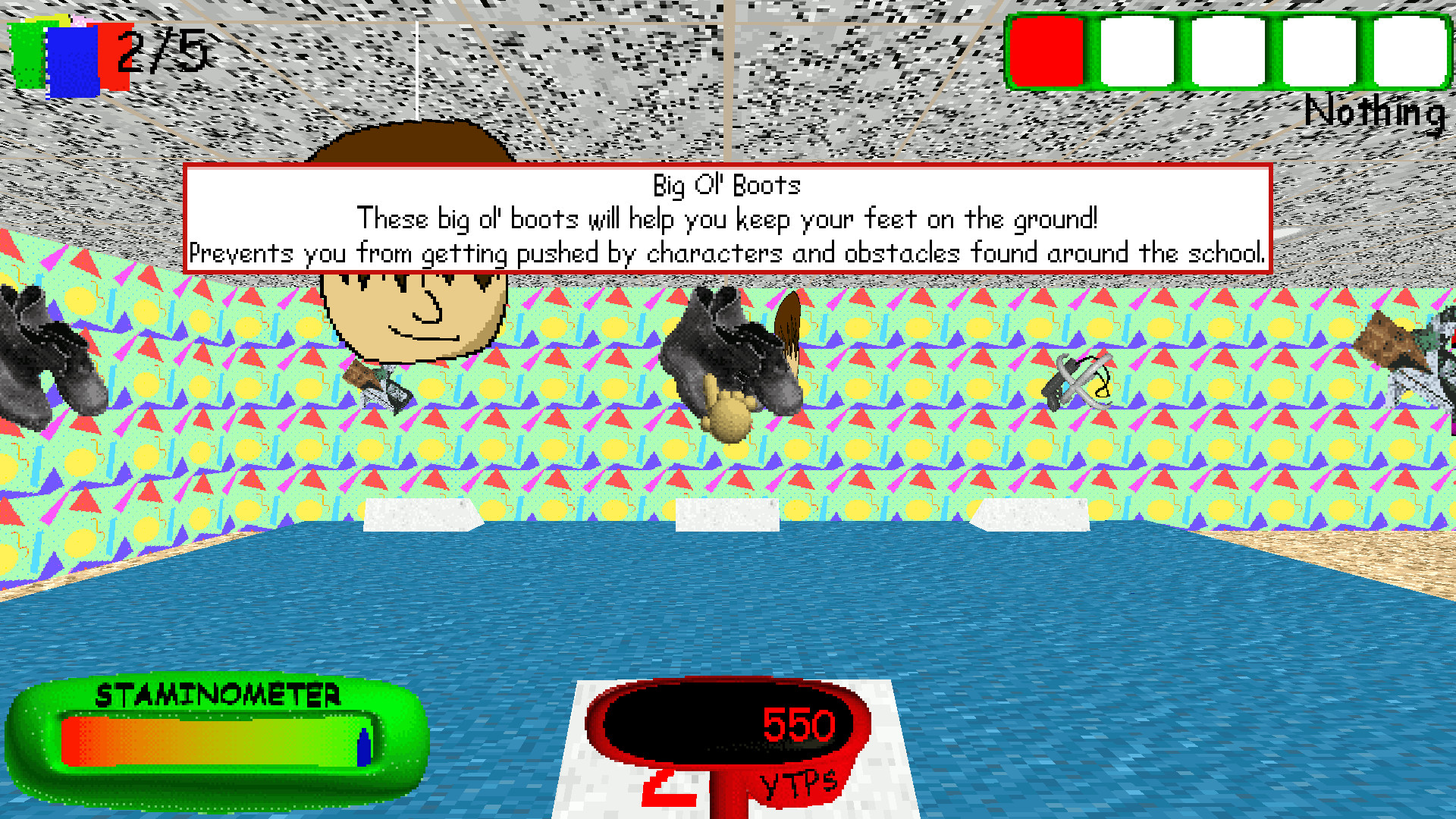 (0.14.X) Big Ol' Boots Restored Mod for Baldi's Basics | Baldi Mods