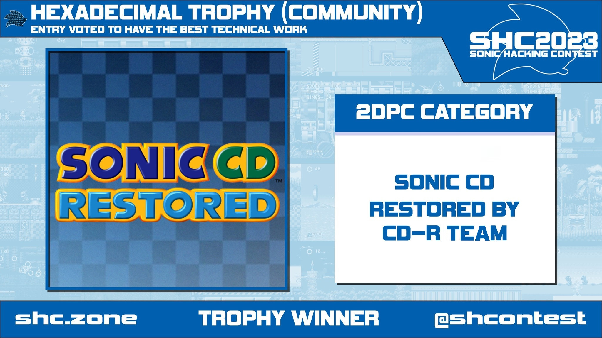 Sonic CD Restored DX Mod for Sonic CD (2011) | SCD Mods