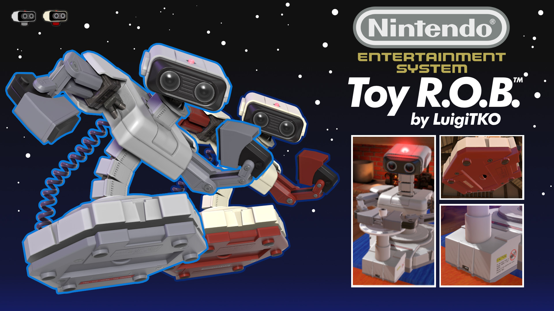 Toy R.O.B. Mod for Super Smash Bros. Ultimate | SSBU Mods