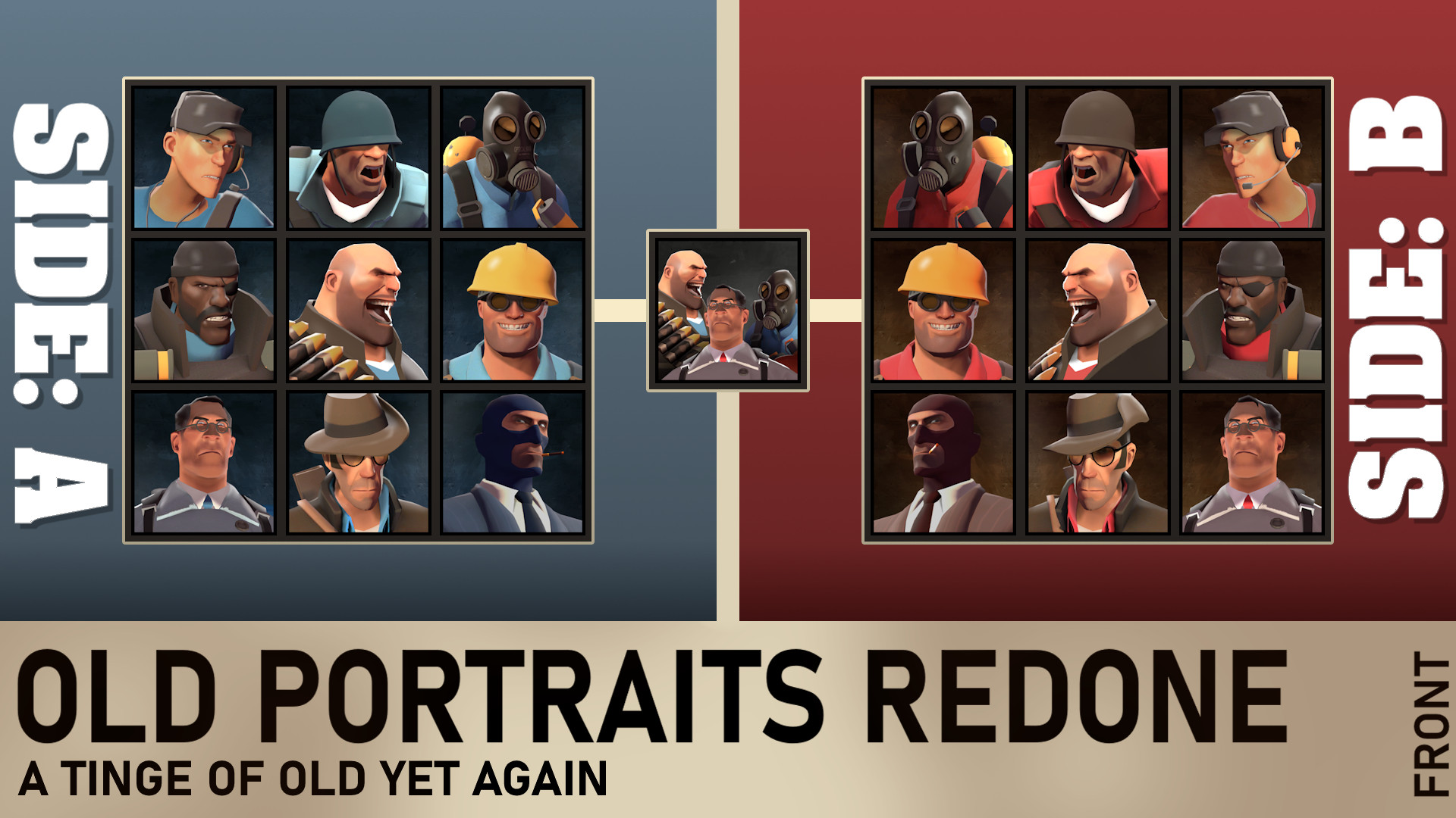 Old Portraits Redone Mod for Team Fortress 2 | TF2 Mods