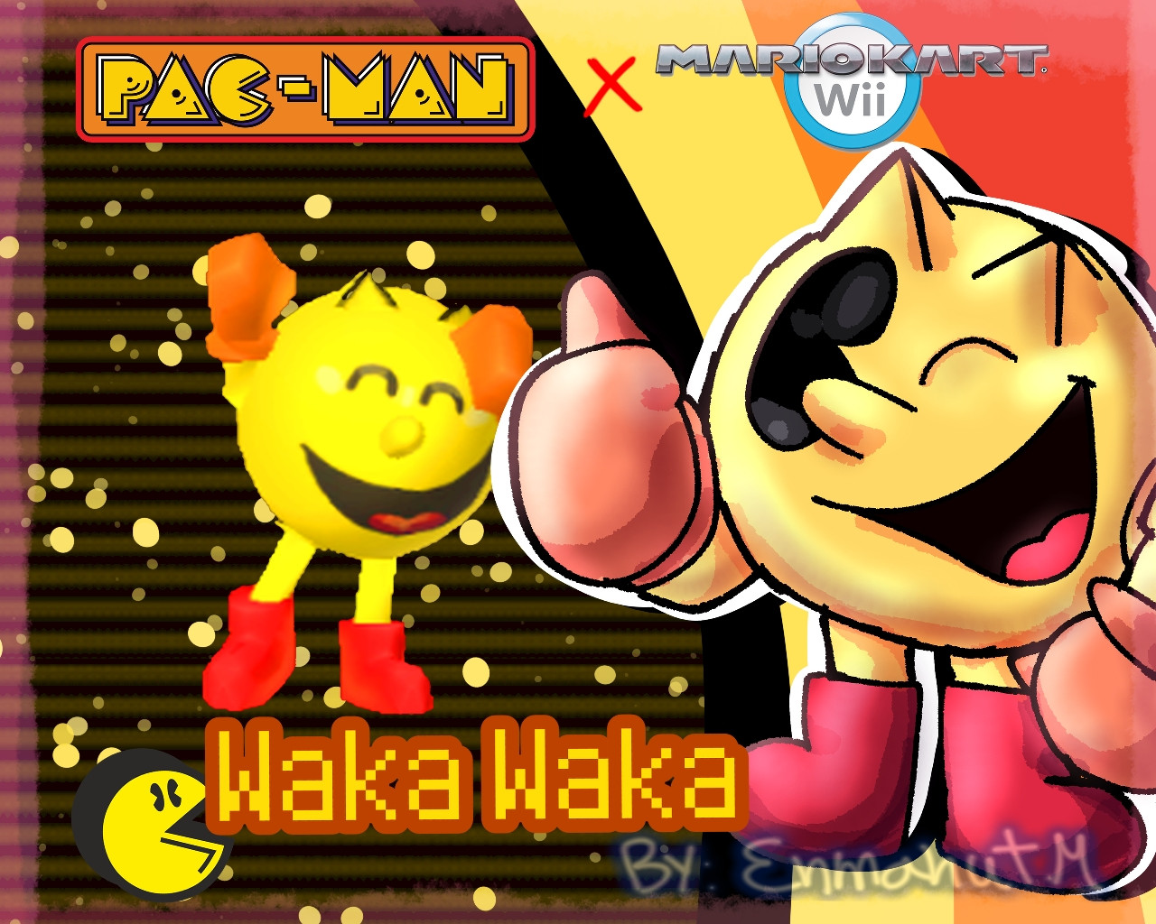 Pac-Man! Mod for Mario Kart Wii | MKWii Mods