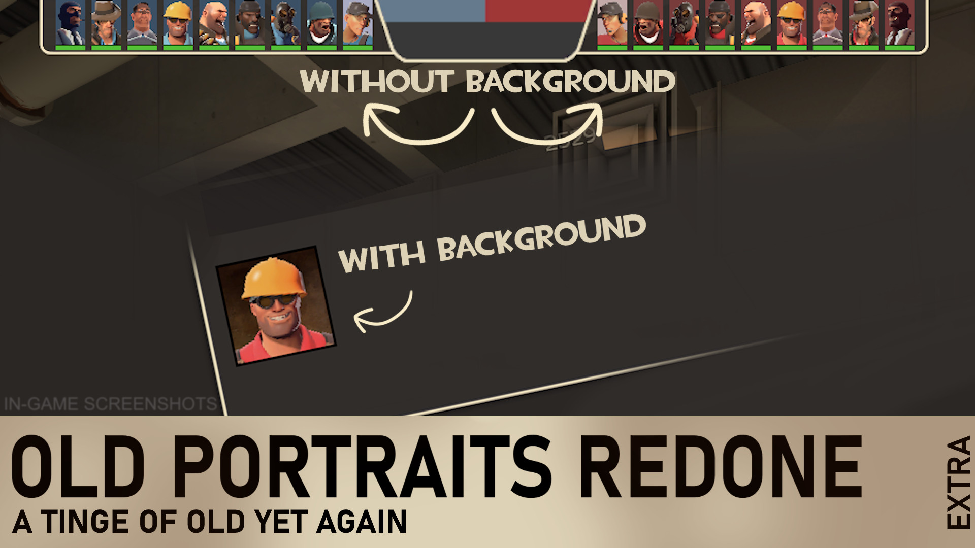 Old Portraits Redone Mod for Team Fortress 2 | TF2 Mods