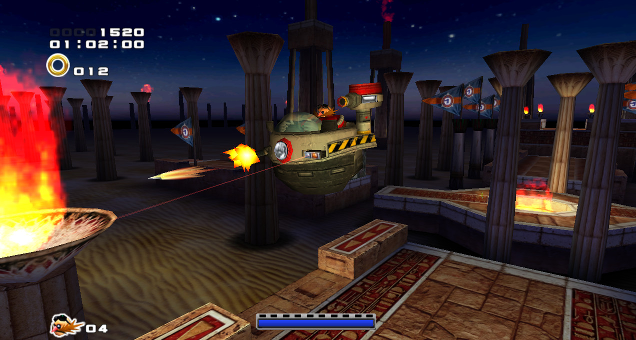 Egg Mobile over Egg Walker Mod for Sonic Adventure 2 | SA2 Mods