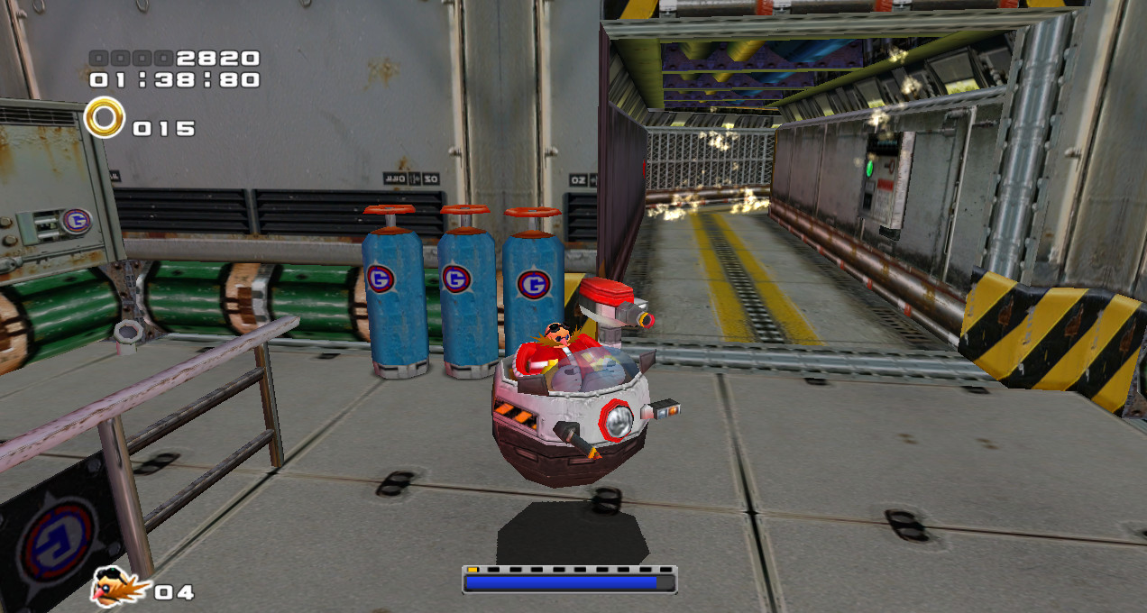 Egg Mobile over Egg Walker Mod for Sonic Adventure 2 | SA2 Mods