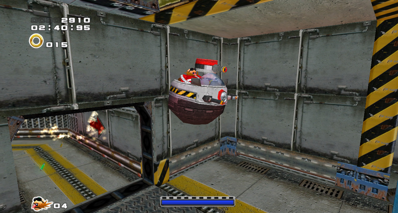 Egg Mobile over Egg Walker Mod for Sonic Adventure 2 | SA2 Mods