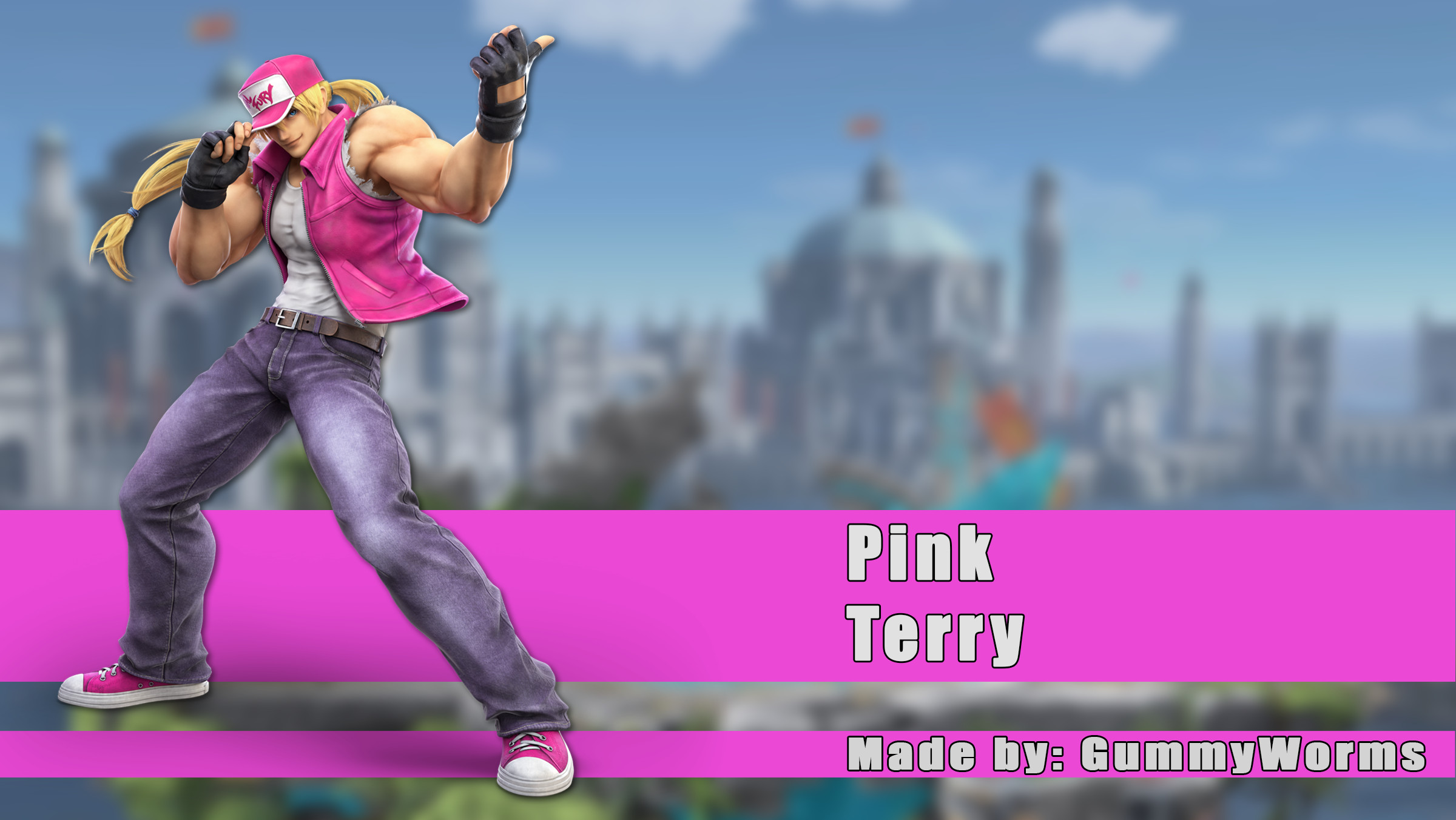 Pink Terry Mod for Super Smash Bros. Ultimate | SSBU Mods