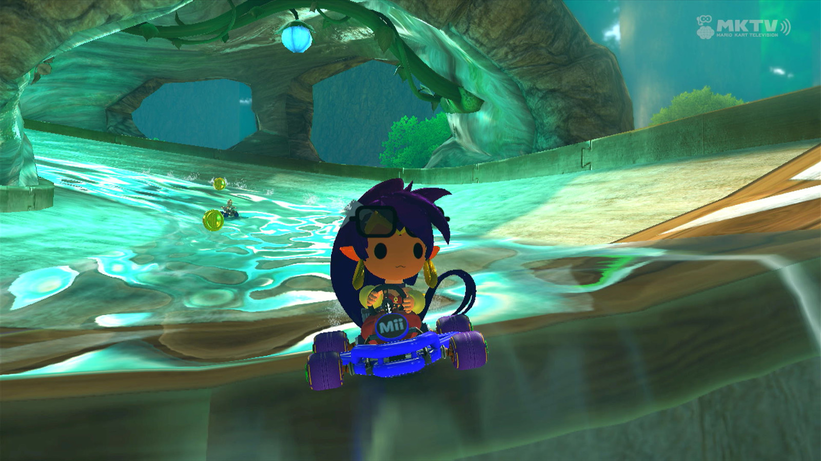 Shantae in Mario Kart 8 port! Mii suit Mod for Mario Kart 8 | MK8 Mods