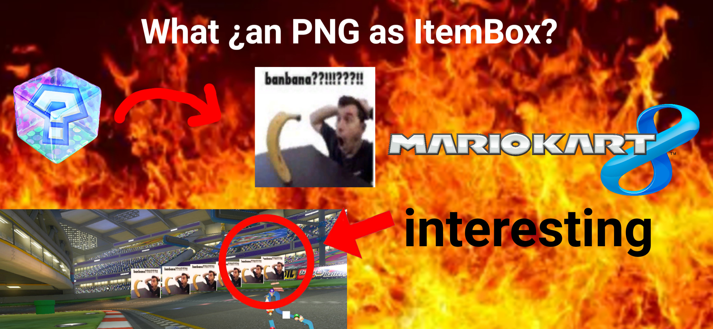 PNG As Item Box Mod for Mario Kart 8 | MK8 Mods