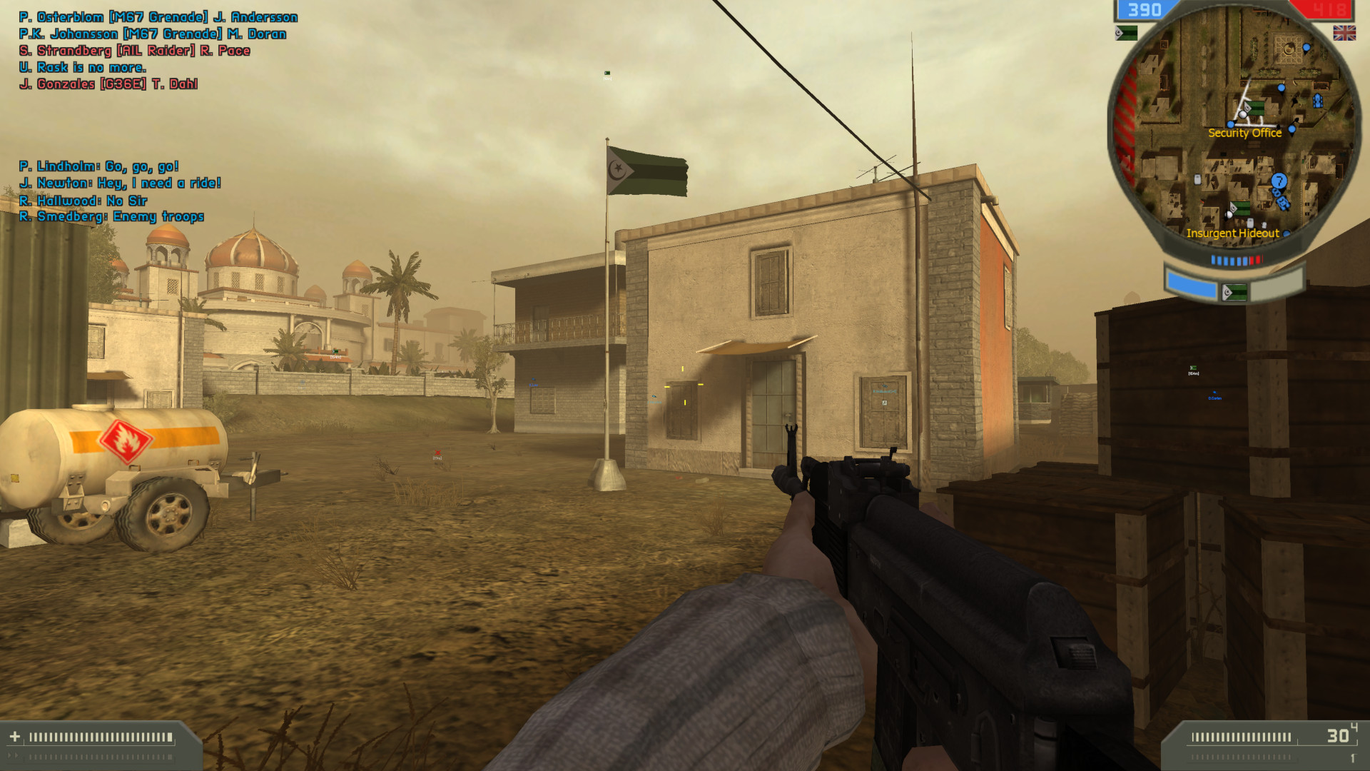 SF map Warlord Retextured Mod for Battlefield 2 | BF2 Mods