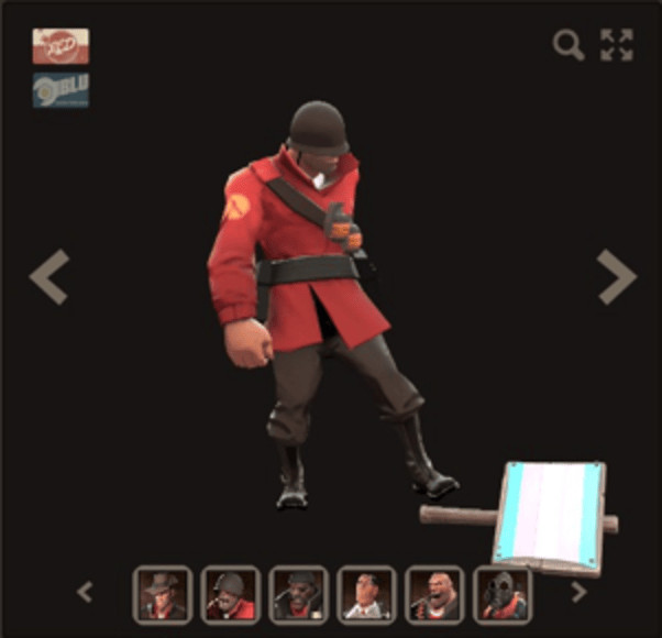 trans peace taunt Mod for Team Fortress 2 | TF2 Mods