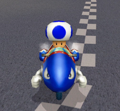 Blue toad Mod for Mario Kart Wii | MKWii Mods