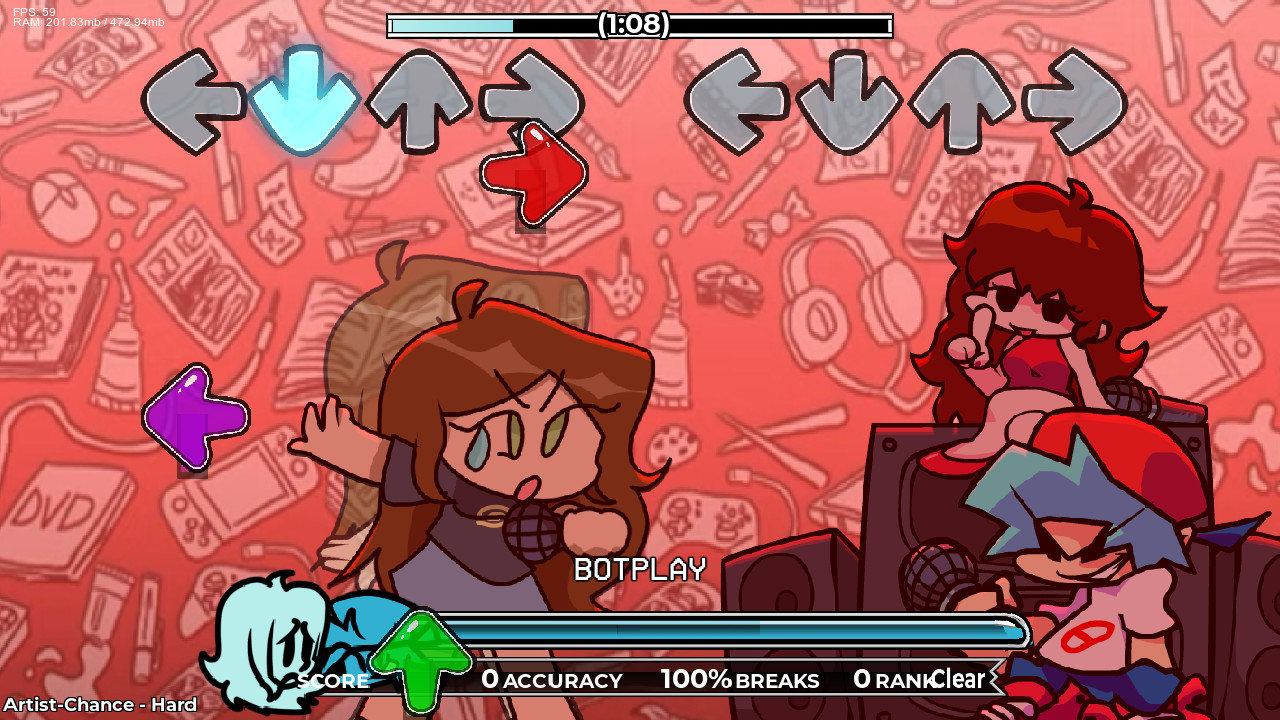 FNF VS Red X Scomicmaker V1.5 UPDATE! Mod for Friday Night Funkin ...