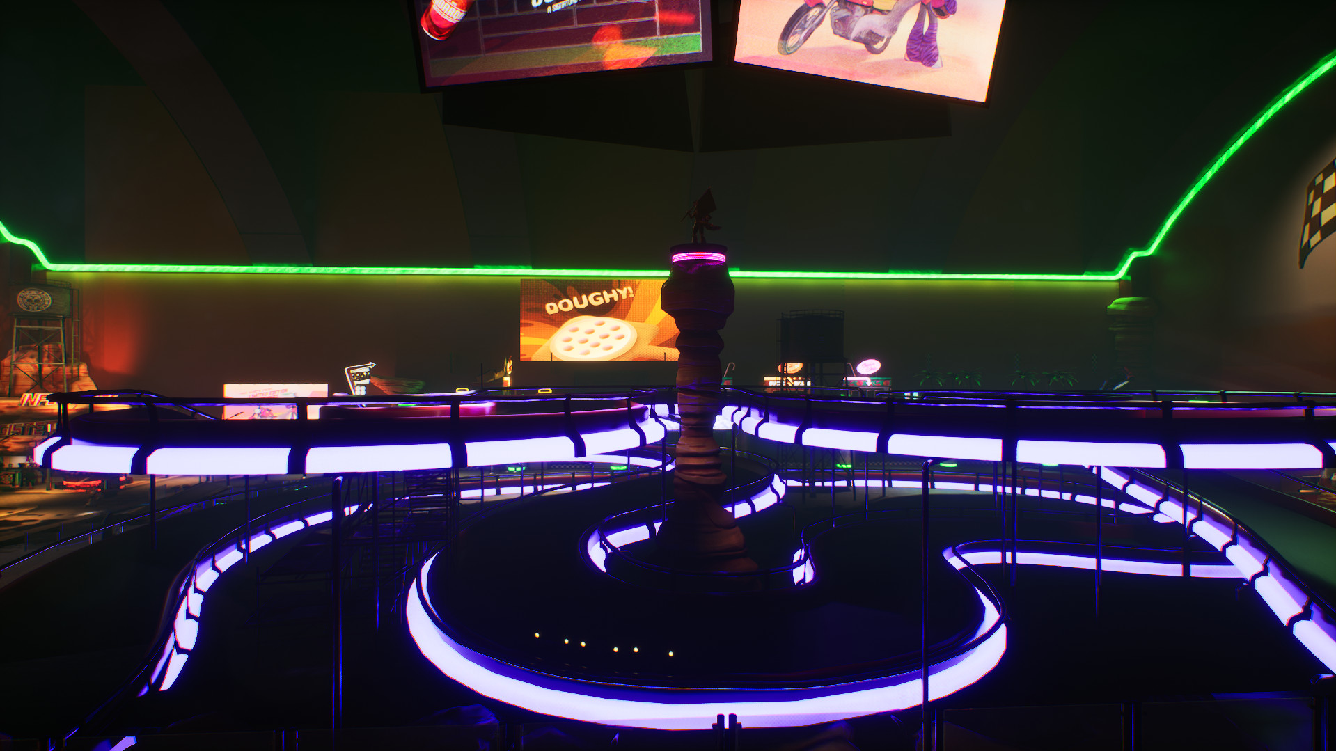 roxy raceway clean area Mod for Five Nights at Freddy's Security Breach ...