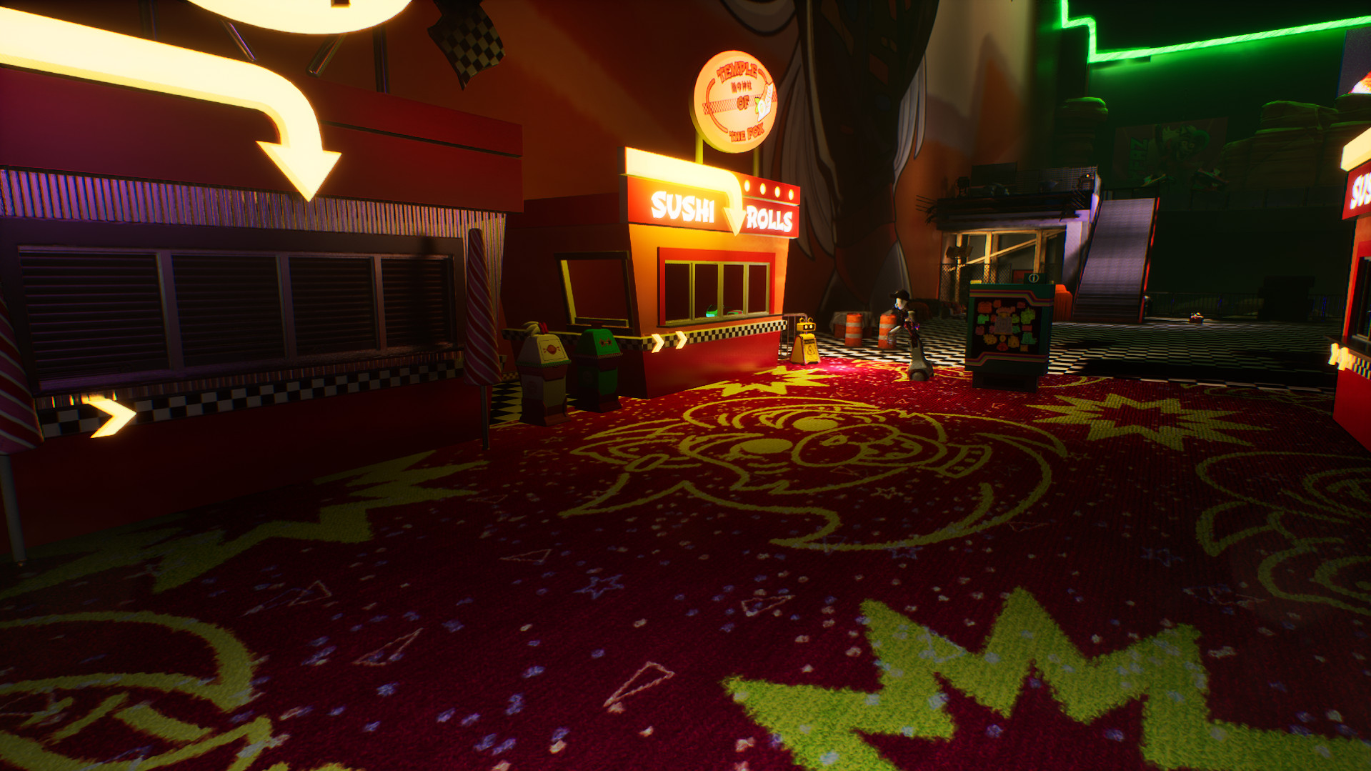 roxy raceway clean area Mod for Five Nights at Freddy's Security Breach | FNaF: SB Mods